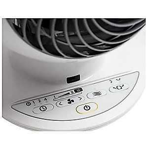 IRIS USA, Woozoo SC15T, Remote Controlled Compact Globe Oscillating Circulating Fan, White, 1 Pack