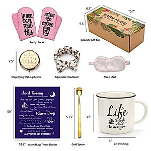 Bniutcer Get Well Soon Gifts for Women - Care Package Feel Better Soon Gifts, Self Care Gifts Baskets - Thinking of You Gift Box for Female Mom Sister Coworker
