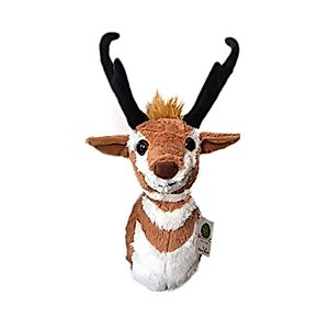 ADORE 16" Zion the Pronghorn Antelope Stuffed Animal Plush Walltoy Wall Mount