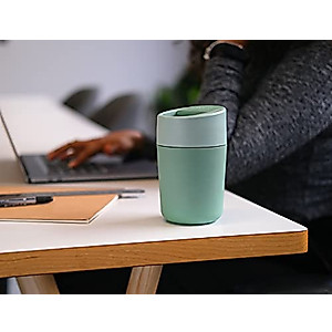 Joseph Joseph Sipp™ Travel Coffee Mug with Flip-top Cap - 340 ml (12 fl. oz) - Green
