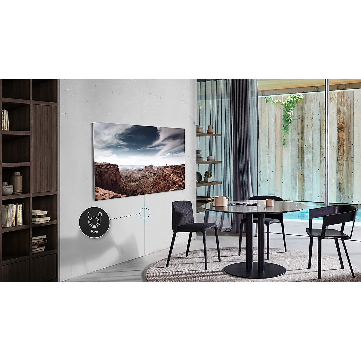 SAMSUNG 75-Inch Class Frame Series - 4K Quantum HDR Smart TV with Alexa Built-in (QN75LS03AAFXZA, 2021 Model)