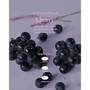 Foellie] eau de cherry blossom - Feminine Inner Beauty Perfume (for Underwear), Sweet Cherry blossom Scents Fragrance, 5ml(0.169 fl oz)