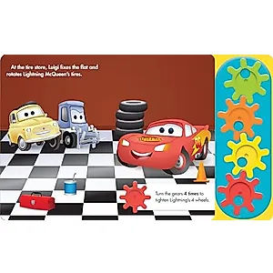 Disney Baby - Cars on the Go! - A STEM Gear Sound Book - PI Kids (Play-A-Sound)