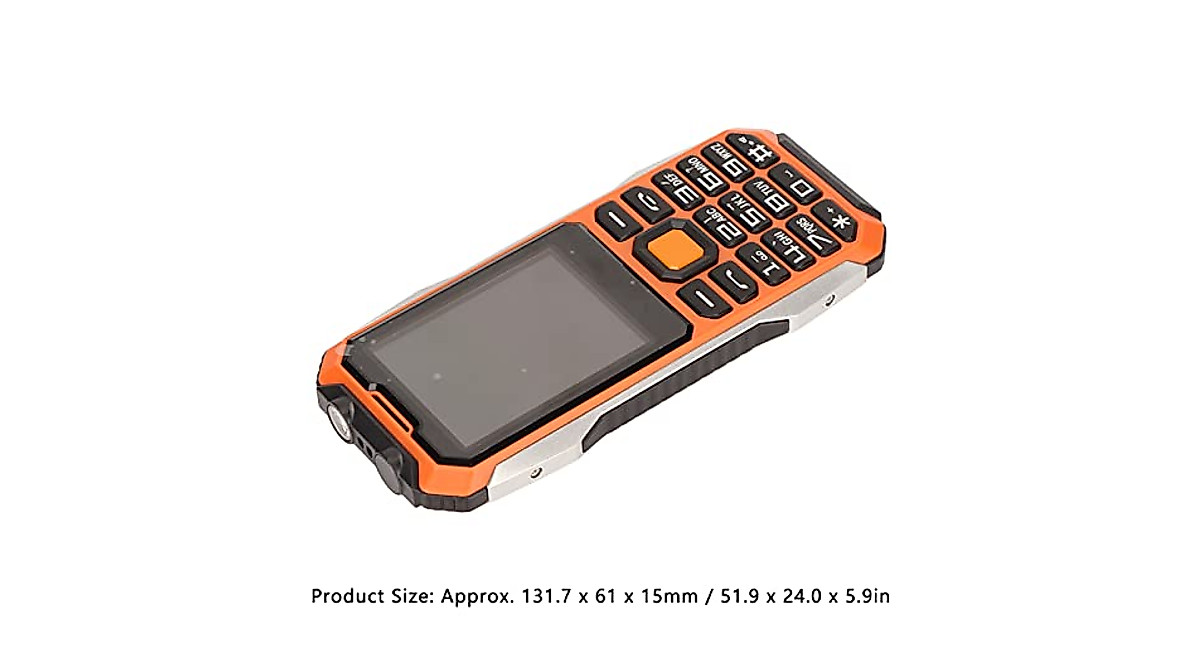 Unlocked Senior Cell Phone with SOS Key & Long Battery Life