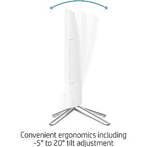 HP All-in-One Desktop, 21.5" FHD Display, Intel Celeron J4025, 16GB DDR4 RAM, 1TB PCIe SSD, Webcam, Wired Keyboard&Mouse, WiFi, HDMI, RJ-45, Windows 11 Home, White