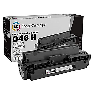 LD Compatible Toner Cartridge Replacement for Canon 046H 1254C001 High Yield (Black)
