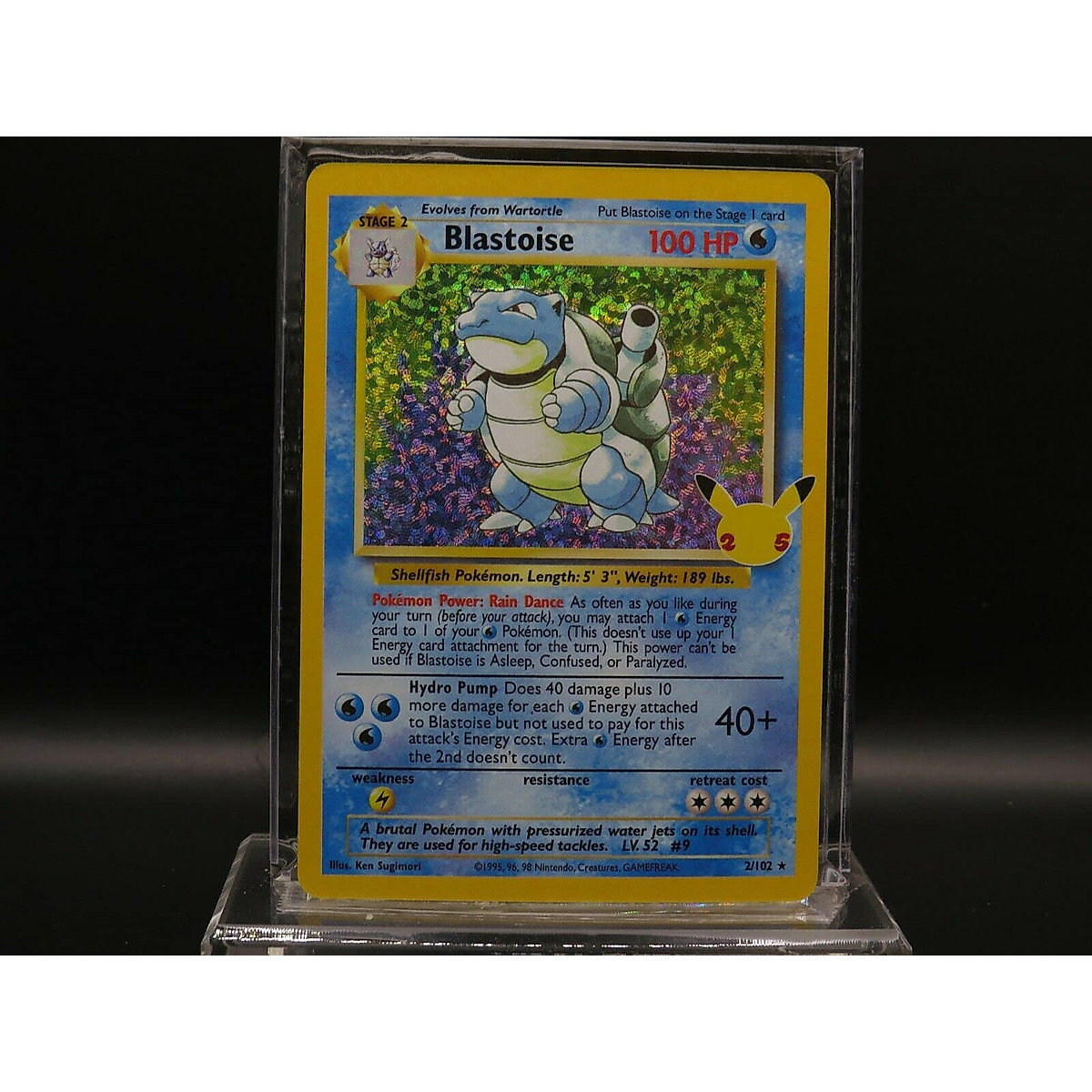 Pokemon Single Card BLASTOISE Celebrations CLASSIC COLLECTION