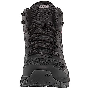 KEEN Womens Terradora 2 Waterproof Mid Height Hiking Boot, Black/Magnet, 8.5 US