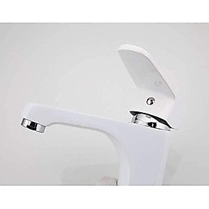 RONPOTY Kitchen Taps Kitchen Tap Modern Kitchen Faucet Bathroom Light Fixture Brass Paint Spray Lavatory Faucets Water Faucet Sink Faucet Hot and Cold Water Mixer Bath