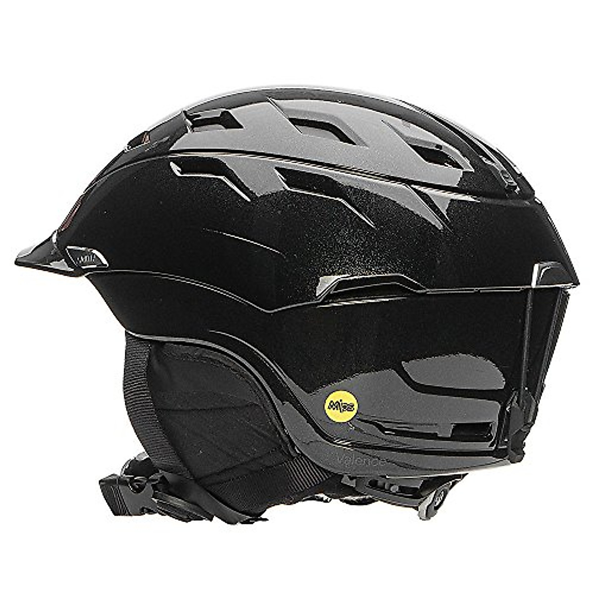 SMITH Optics Valence-MIPS Women's Ski Snowmobile Helmet (Pearl Black, Small)