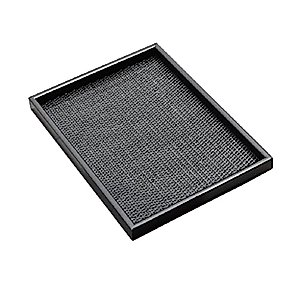 WFHTU Handmade Rattan Wooden Tray Breakfast Tray Service Tray Decorative Tray Fruit Bowl Kitchenware Plate