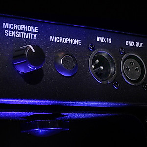 DragonX 4 Gigbar DJ Stage Light Stands with DMX LED, Mobile DJ Lighting Packages, Par Can Spotlight, Sound Activated Strobe for Party, Wedding, Church, DJ Stand for Lights