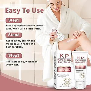 Exfoliating Body Scrub, Keratosis Pilaris Treatment, Body Scrub Exfoliator