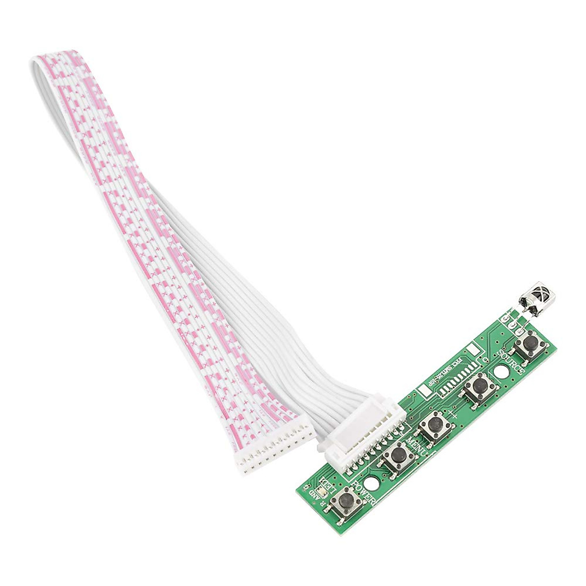 7 Inch 1024 x 600 VGA Monitor Screen LCD TFT Display Kit with Driver Board Monitor for 3/2, Support Plug and Play Function