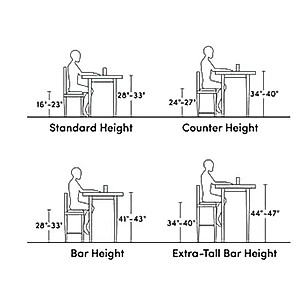 IRCPEN Bar Stools with Back, Set of 2 Swivel Breakfast Stools,41-Inch High Kitchen Stools with Backrest, Footrest, Industrial Seat for Dining Room Kitchen Bar (13.4 X41 inches)