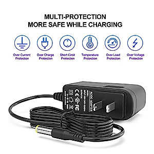 for Bissell Pet Stain Eraser 2837 2842 2846 2877 Charger for Bissell 1624554 Cordless Vacuum Cleaner Power Cord AC DC Adapter Supply