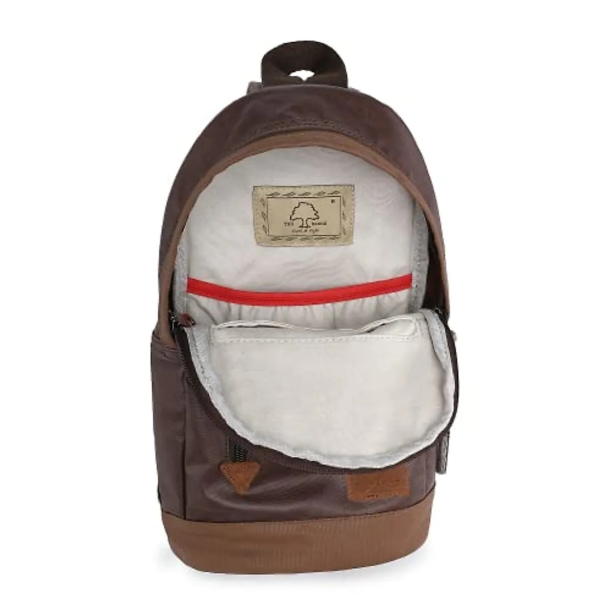 Urban Light Coated Canvas Sling Bag (Brown)