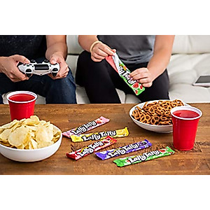 Laffy Taffy Stretchy & Tangy Variety Candy Box, Grape, Watermelon, and Cherry Flavors, Fruity Treat For School, 1.5 Ounce Bars (Pack of 24)