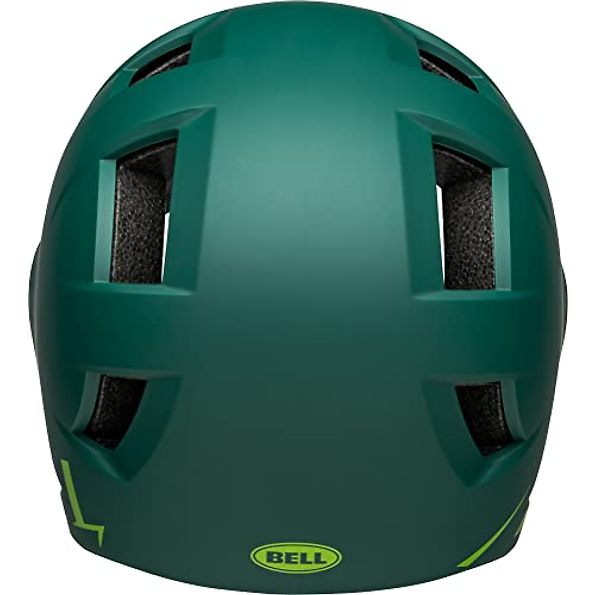 Bell Drop Youth BMX Bike and Skate Helmet, Green