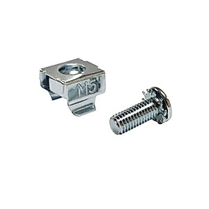 Akust M5 Server Rack Mounting Screw with Cage Nut 15 Sets