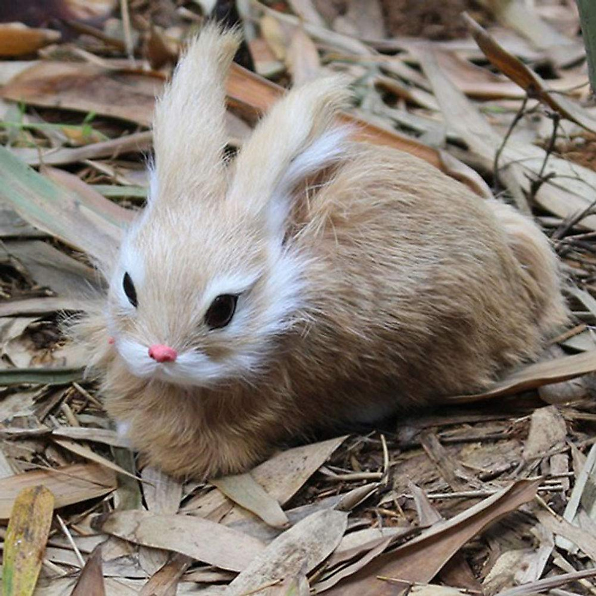 TBoxBo 3-Pack Easter Bunny Plush Toy - Realistic, Soft, Lifelike Animal - Cute Stuffed Rabbit for Birthday Gift