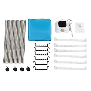 Portable Dryer, 110V 1000W Electric Clothes Dryer Machine Double Layer Stackable Clothes Drying Rack for Apartments, RV, Laundry, and More