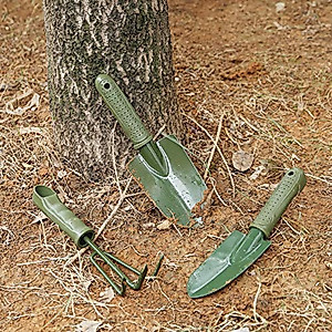 Avikoit Premium 3 - in - 1 Plant Care Kit Soft Rubberized Non - Slip Ergonomic Handle Gardening Tool 3 Piece Gift Set for Home Garden Lawn Farm Herbs Indoor Outdoor