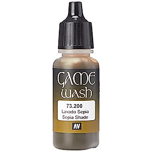 Vallejo Sepia Wash, 0.57 Fl Oz (Pack of 1) (VJ73200)