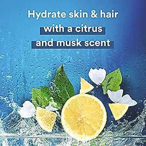 Suave Hydrating 3 In 1 Hair Body And Face Wash Citrus And Musk 6 Count Body Soap For Hydrated Skin And Hair With An All Day Fresh Scent 18 Oz