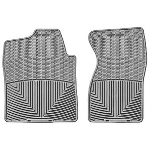 WeatherTech W3GR Trim to Fit Front Rubber Mats (Grey)