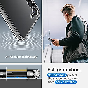 Spigen Ultra Hybrid S Designed for Galaxy S23 Plus Case (2023) - Crystal Clear
