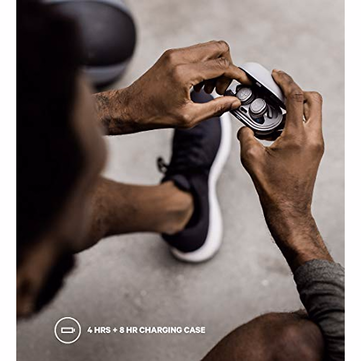 Jaybird RUN XT True Wireless Headphones (Black/Flash)