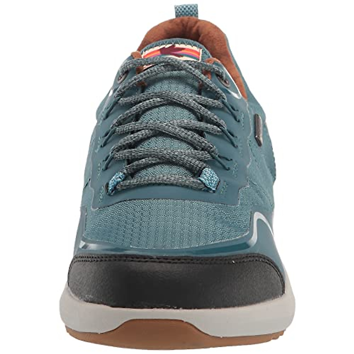 Cobb Hill Women's Skylar Mesh Lace Walking Shoe, Teal Waterproof, 7