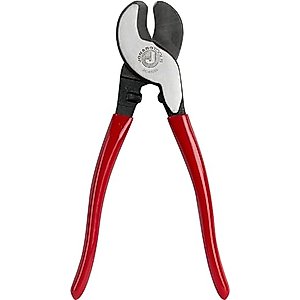 Jonard JIC-63050 High Leverage Cable Cutter with Red Handle, 9-1/4" Length