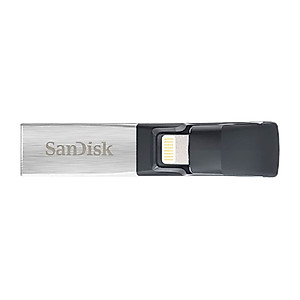SanDisk 64GB iXpand Flash Drive for iPhone and iPad - SDIX30N-064G-GN6NN