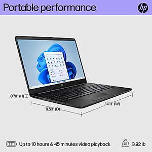 HP 2023 Newest Laptop, 15.6" Display, Intel Pentium Silver N5030 Processor(4-core), 32GB RAM, 1TB SSD, Intel UHD Graphics, WiFi, Bluetooth, Numeric Keypad, Windows 11 Home in S Mode