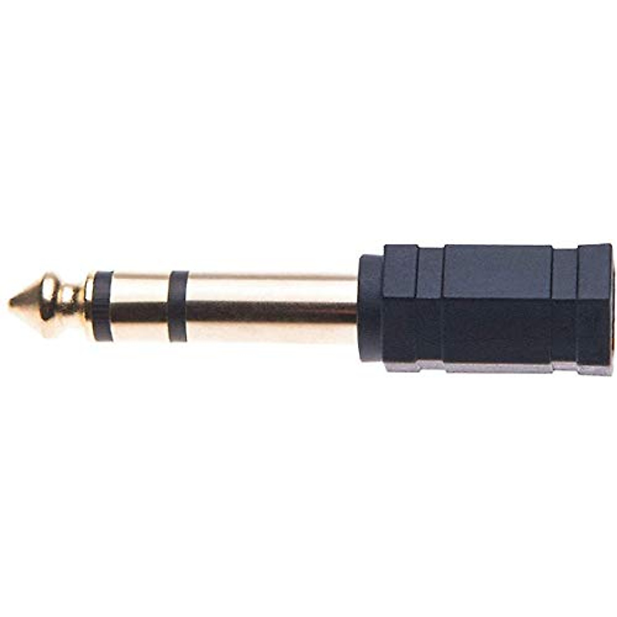 Insignia 1/4"-to-3.5mm Mini Headphone Jack Adapter - Black
