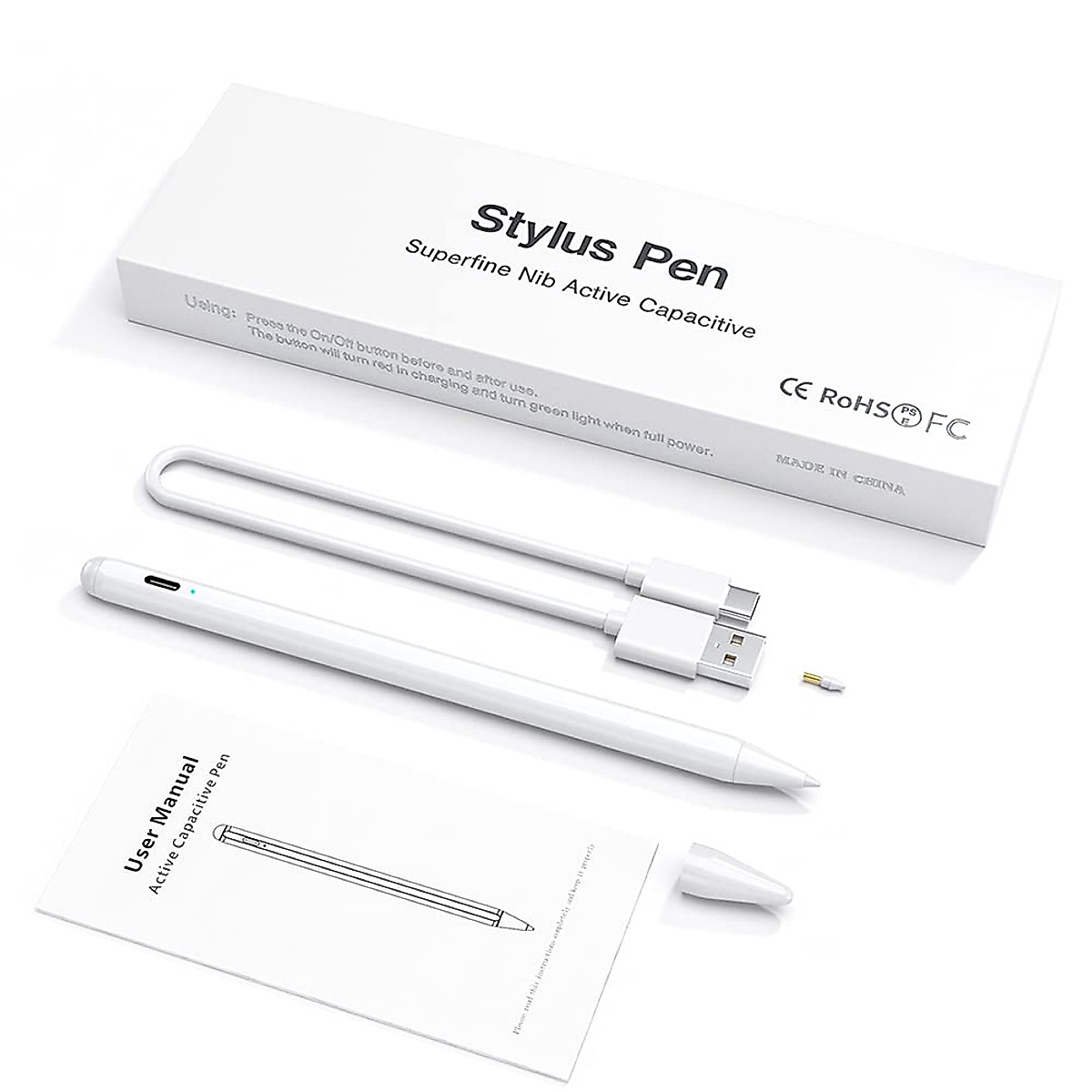DRYMOKINI Stylus Pen 2nd Gen with Palm Rejection, Magnetic, High Precise Fine Tip Pencil for pple iPad 2018-2022 for iPad 6/7/8/9/10, iPad Air 3/4/5, iPad Mini 5/6, iPad Pro 11", iPad Pro 12.9"