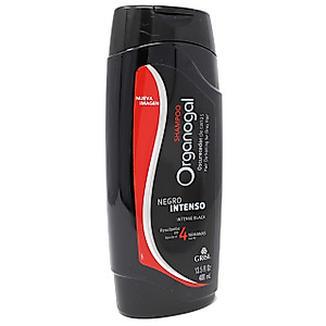 Grisi Organogal Shampoo| Darkening Shampoo with Cactus Extract, Darkening Hair Product for Gray Hair; 13.5 Fl Ounces