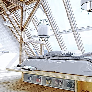 Hrrsaki 12 Pack Size 13 Shoe Storage Boxes, Shoe Boxes Clear Plastic Stackable, Shoe Organizer Boxes with Front Opening Lids, Ventilation and Dust-proof, Shoe Container Boxes for Closet, Bedroom, Bathroom