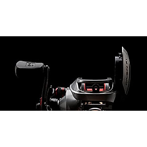 13 FISHING - Origin F1 - 6'7" M Baitcast Combo - 8.1:1 Gear Ratio - Right Hand Retrieve (Fast Action) (Fresh) - OF18.1-67M-RH, Silver/Red