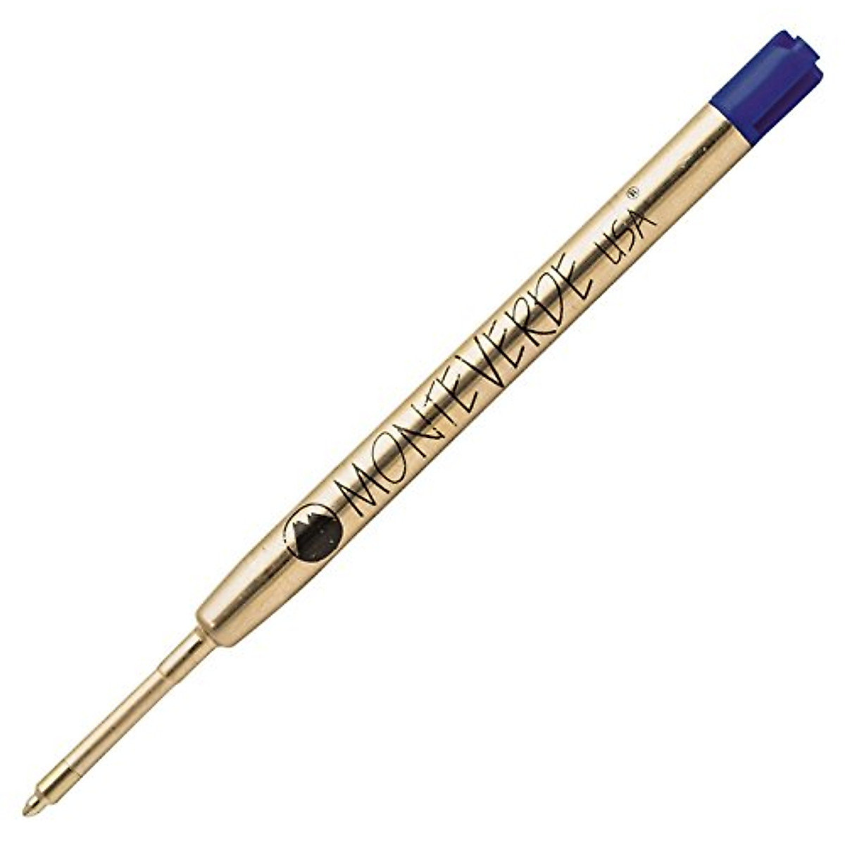 Monteverde Ballpoint Refill to Fit Parker Style Ballpoint Pens, Extra Fine, Pack of 2, Blue/Black (P112BB)