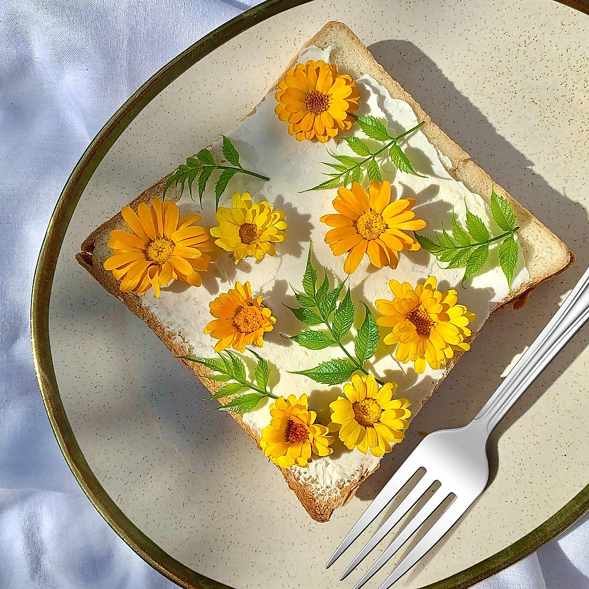 Salad Forks Set of 12, LIANYU 6.7 Inches Stainless Steel Forks Silverware, Appetizer Dessert Forks with Scalloped Edge, Cutlery Flatware Forks for Home Restaurant, Dishwasher Safe