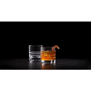 Crafthouse By Fortessa Professional Barware by Charles Joly Signature Collection, 4 Count (Pack of 1), Double Old Fashioned Glass