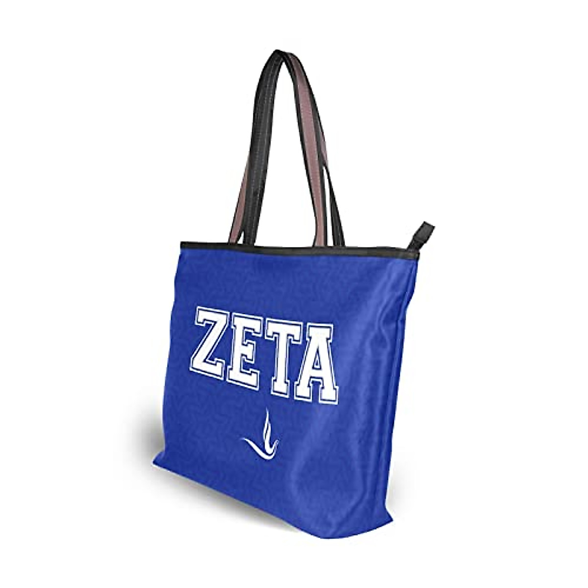 BBGREEK Zeta Phi Beta Paraphernalia - Market Tote or Shoulder Bag - Letters - Sorority Gifts for Women - Official Vendor