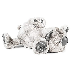 DEMDACO Mama Koala Bear and Baby Brown Musical Plush Children's Stuffed Figure Toy