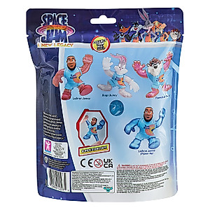 Moose Toys Heroes of Goo JIT Zu – Space Jam: A New Legacy - 5" Stretchy Goo Filled Action Figure - Lebron James (Power Up)