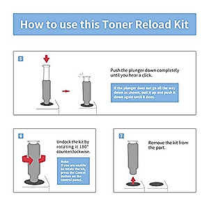TEINO Compatible Toner Reload Kit Replacement for HP 143A W1143A 143AD W1143AD ues with Neverstop Laser Printer 1001nw MFP 1201n 1202nw (Black, 2-Pack)
