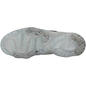 Nike Mens Air Vapormax 2021 FK White/White/Black/Metallic Silver 10 D - Medium