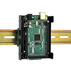 DIN Rail Mount Bracket for Raspberry Pi A+ B+ 2B 3B 3B+ 4B Zero Arduino Uno Mega Mkr BeagleBone